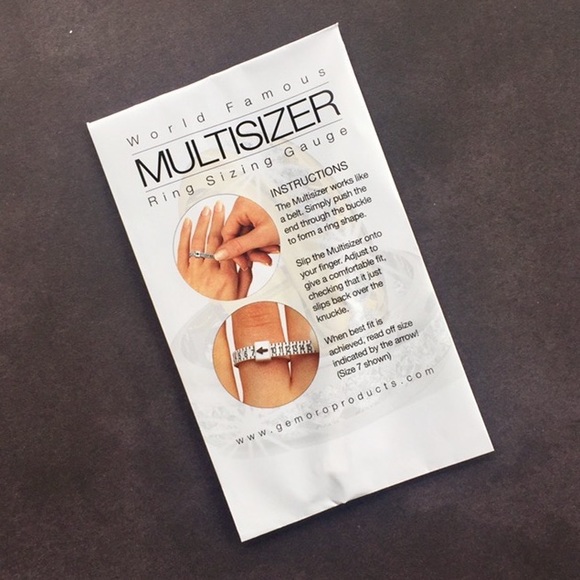 multisizer | Jewelry | 3 Pack Ring Sizer Adjustable And Reusable Reads ...